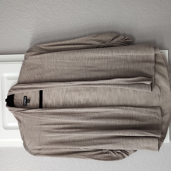 Express | Sweaters | Tan Express Cardigan | Poshmark